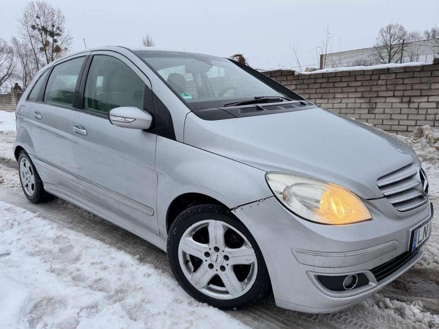 Pelēks Mercedes-Benz B 200 2007 Kauņa, ar dzinēja tilpumu 2.00 L un nobraukumu 266 tūkst. km par 1750 €, foto 2 vietnē AUTOMOTO.COM.LV