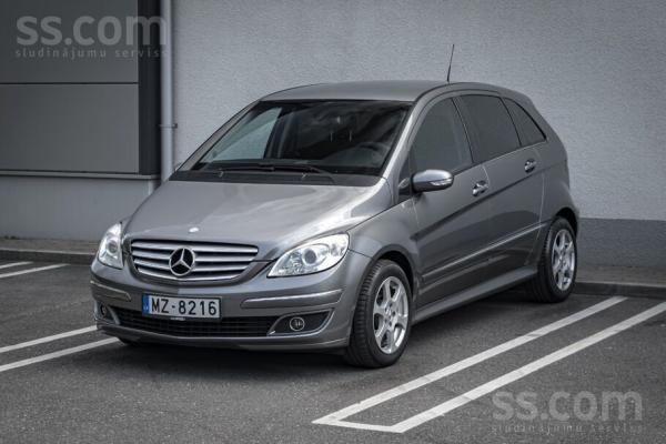 Grey Mercedes-Benz B 200 2007 in Riga, with an engine capacity of 2.00 L and mileage of 246 thousand km for 3950 €, photo 1 on AUTOMOTO.COM.LV