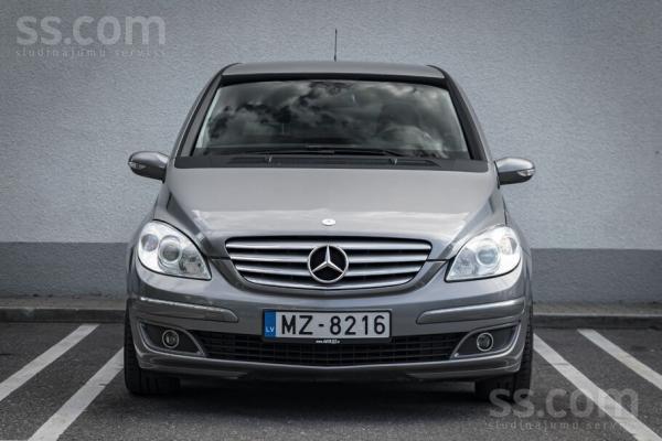 Grey Mercedes-Benz B 200 2007 in Riga, with an engine capacity of 2.00 L and mileage of 246 thousand km for 3950 €, photo 2 on AUTOMOTO.COM.LV