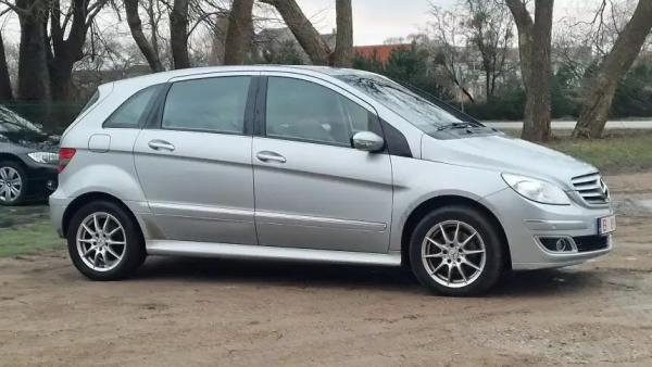 Grey Mercedes-Benz B 200 2007 in Grobiņa, with an engine capacity of 2.00 L and mileage of 180 thousand km for 3990 €, photo 7 on AUTOMOTO.COM.LV