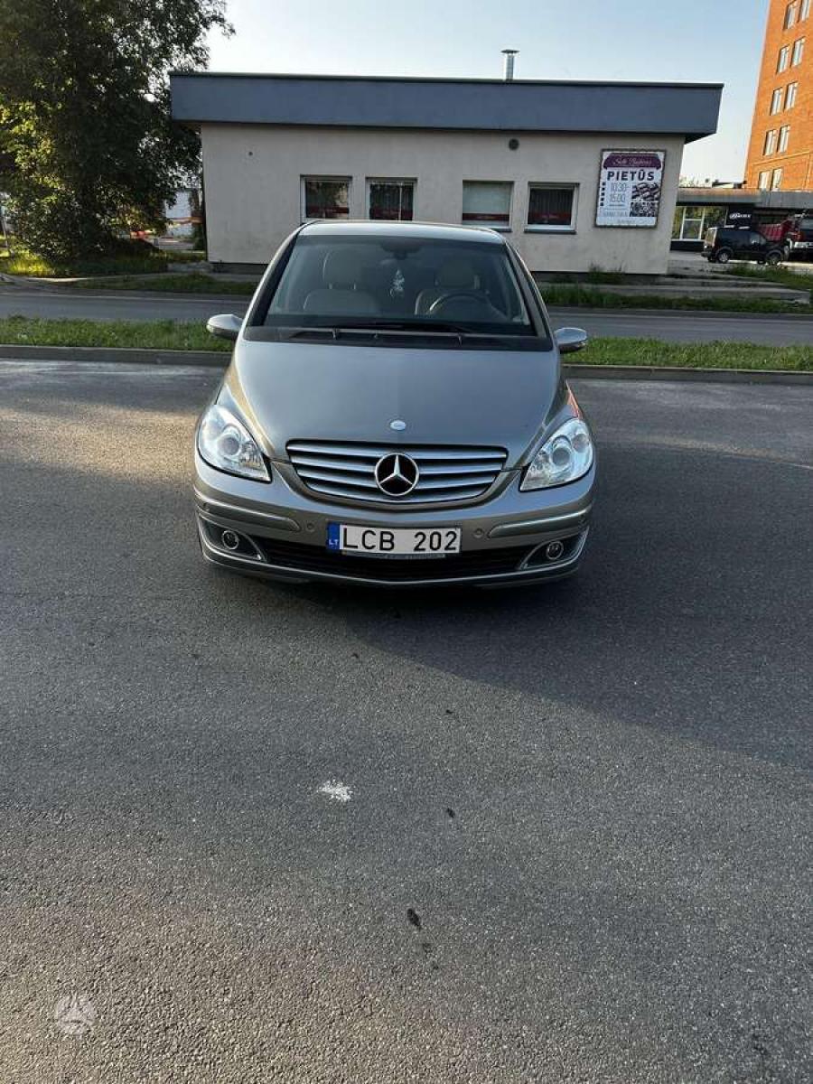 Grey Mercedes-Benz B 200 2007 in Alytus, with an engine capacity of 1.99 L and mileage of 282 thousand km for 800 €, photo 3 on AUTOMOTO.COM.LV
