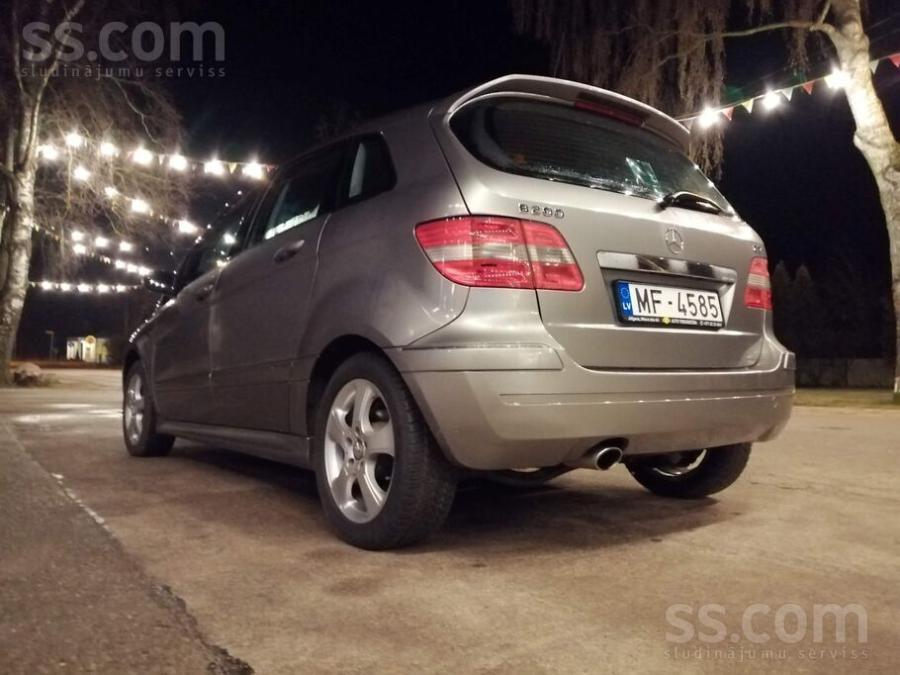 Pelēks Mercedes-Benz B 200 2008 Ogre, ar dzinēja tilpumu 2.00 L un nobraukumu 250 tūkst. km par 2950 €, foto 20 vietnē AUTOMOTO.COM.LV