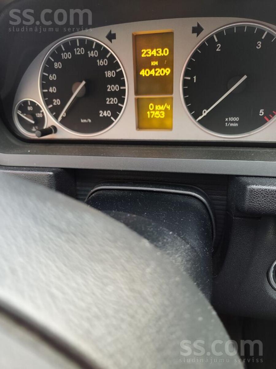 Pelēks Mercedes-Benz B 200 2010 Jēkabpils, ar dzinēja tilpumu 2.00 L un nobraukumu 404 tūkst. km par 2500 €, foto 12 vietnē AUTOMOTO.COM.LV