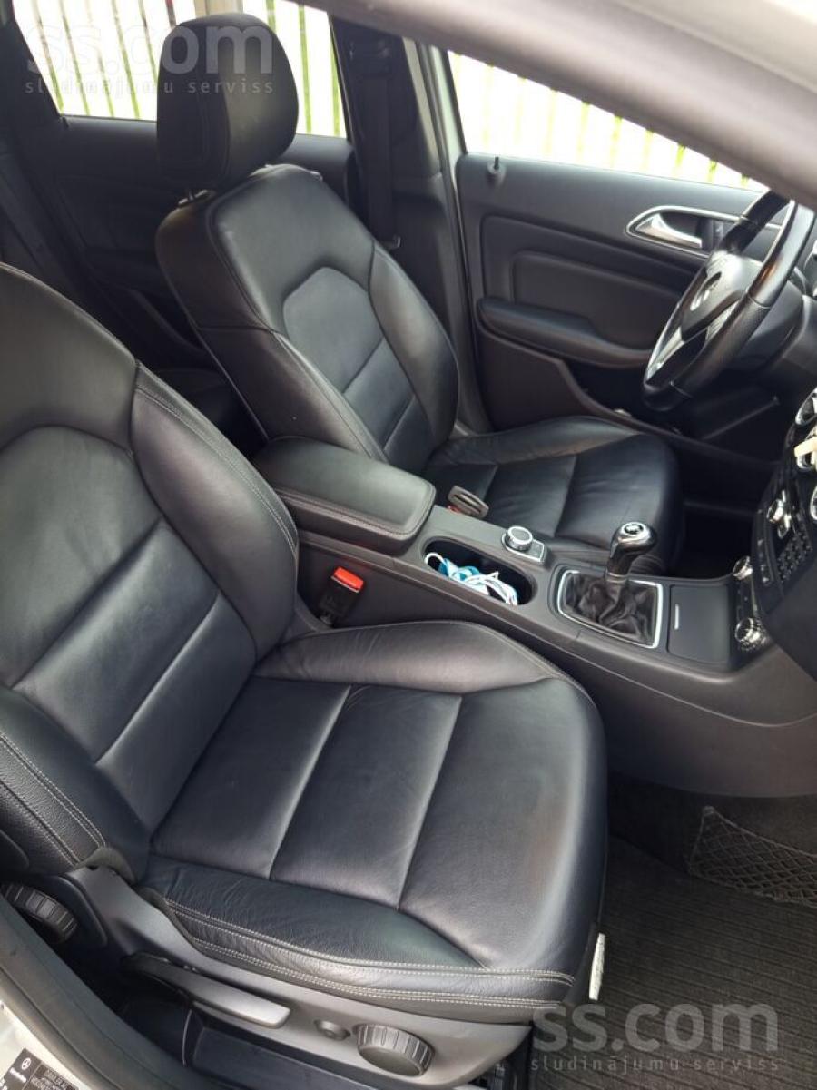Grey Mercedes-Benz B 200 2012 in Jurmala, with an engine capacity of 1.80 L and mileage of 279 thousand km for 5300 €, photo 14 on AUTOMOTO.COM.LV