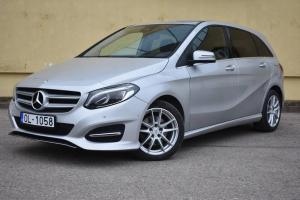 Grey Mercedes-Benz B 200 2016 in Talsi, with an engine capacity of 2.00 L and mileage of 149 thousand km for 12700 €, photo 5 on AUTOMOTO.COM.LV