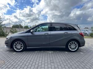 Grey Mercedes-Benz B 200 2016 in Siauliai, with an engine capacity of 2.14 L and mileage of 107 thousand km for 10700 €, photo 6 on AUTOMOTO.COM.LV
