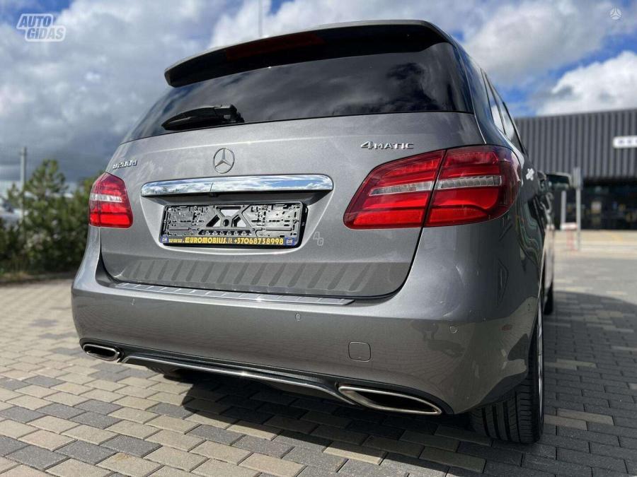 Pelēks Mercedes-Benz B 200 2016 Šauļi, ar dzinēja tilpumu 2.10 L un nobraukumu 107 tūkst. km par 10700 €, foto 10 vietnē AUTOMOTO.COM.LV