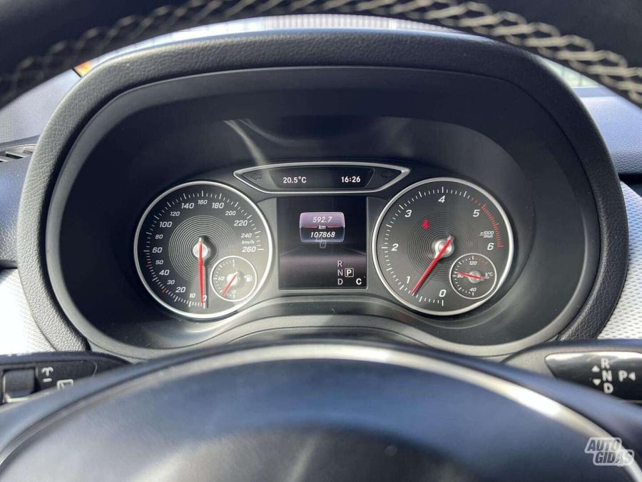 Pelēks Mercedes-Benz B 200 2016 Šauļi, ar dzinēja tilpumu 2.10 L un nobraukumu 107 tūkst. km par 10700 €, foto 15 vietnē AUTOMOTO.COM.LV