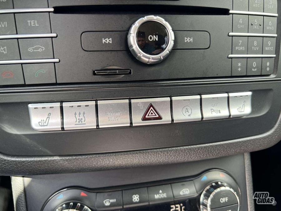 Pelēks Mercedes-Benz B 200 2016 Šauļi, ar dzinēja tilpumu 2.10 L un nobraukumu 107 tūkst. km par 10700 €, foto 19 vietnē AUTOMOTO.COM.LV