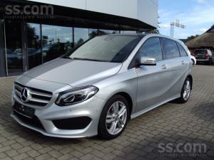 Grey Mercedes-Benz B 200 2017 in Riga, with an engine capacity of 2.00 L and mileage of 93 thousand km for 14800 €, photo  on AUTOMOTO.COM.LV
