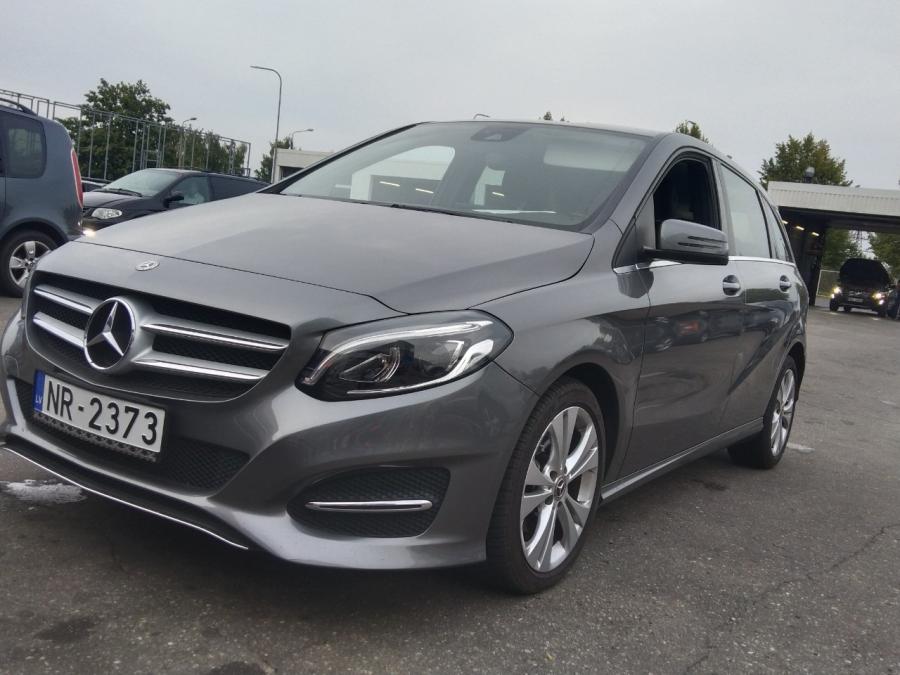 Pelēks Mercedes-Benz B 200 2018 Rīga, ar dzinēja tilpumu 2.20 L un nobraukumu 0 tūkst. km par 6880 €, foto 1 vietnē AUTOMOTO.COM.LV