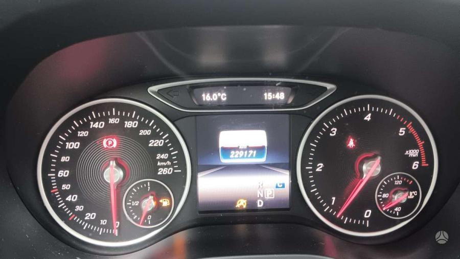 Pelēks Mercedes-Benz B 200 2018 Tauragė, ar dzinēja tilpumu 2.14 L un nobraukumu 229 tūkst. km par 7200 €, foto 19 vietnē AUTOMOTO.COM.LV