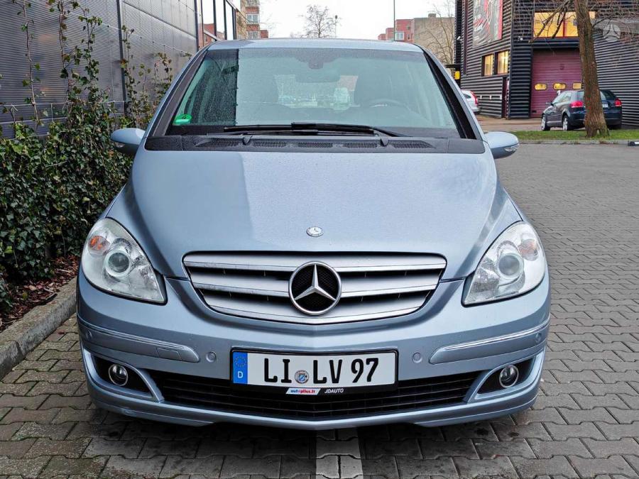 Grey Mercedes-Benz B 200 2006 in Klaipeda, with an engine capacity of 2.04 L and mileage of 92 thousand km for 3999 €, photo 7 on AUTOMOTO.COM.LV