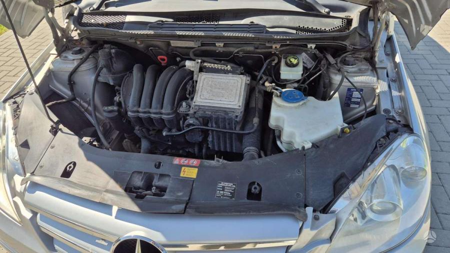 Grey Mercedes-Benz B 200 2008 in Kaisiadorys, with an engine capacity of 2.03 L and mileage of 250 thousand km for 3500 €, photo 13 on AUTOMOTO.COM.LV