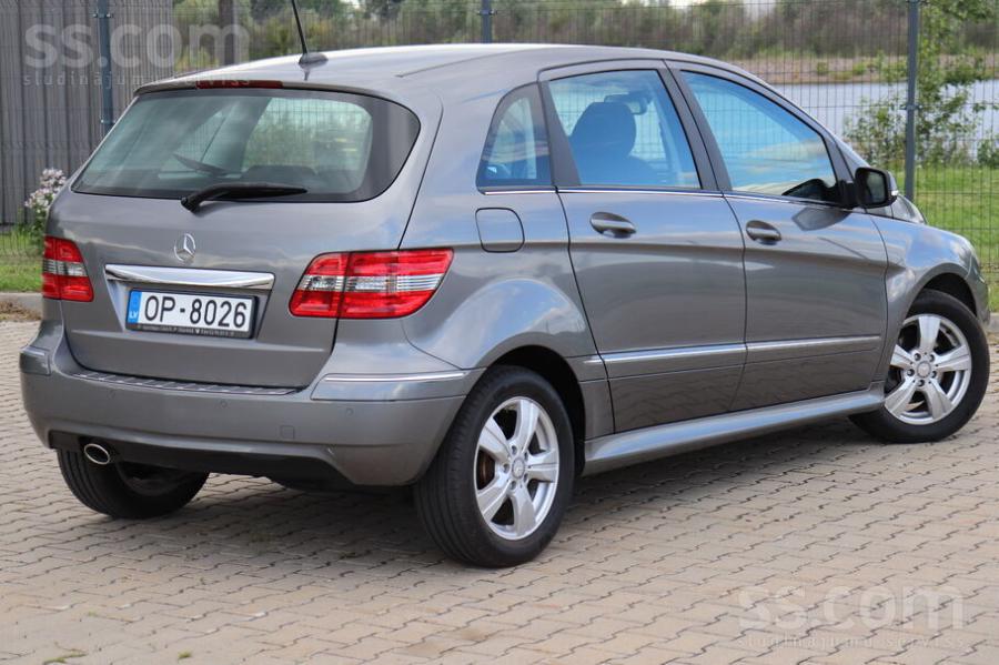 Pelēks Mercedes-Benz B 200 2010 Rīga, ar dzinēja tilpumu 2.00 L un nobraukumu 268 tūkst. km par 3650 €, foto 9 vietnē AUTOMOTO.COM.LV