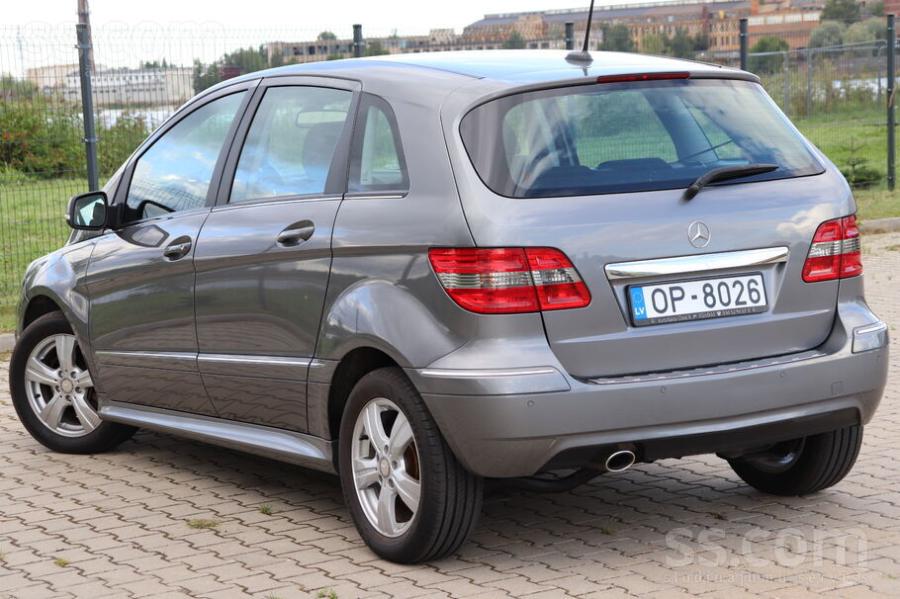 Pelēks Mercedes-Benz B 200 2010 Rīga, ar dzinēja tilpumu 2.00 L un nobraukumu 268 tūkst. km par 3650 €, foto 12 vietnē AUTOMOTO.COM.LV