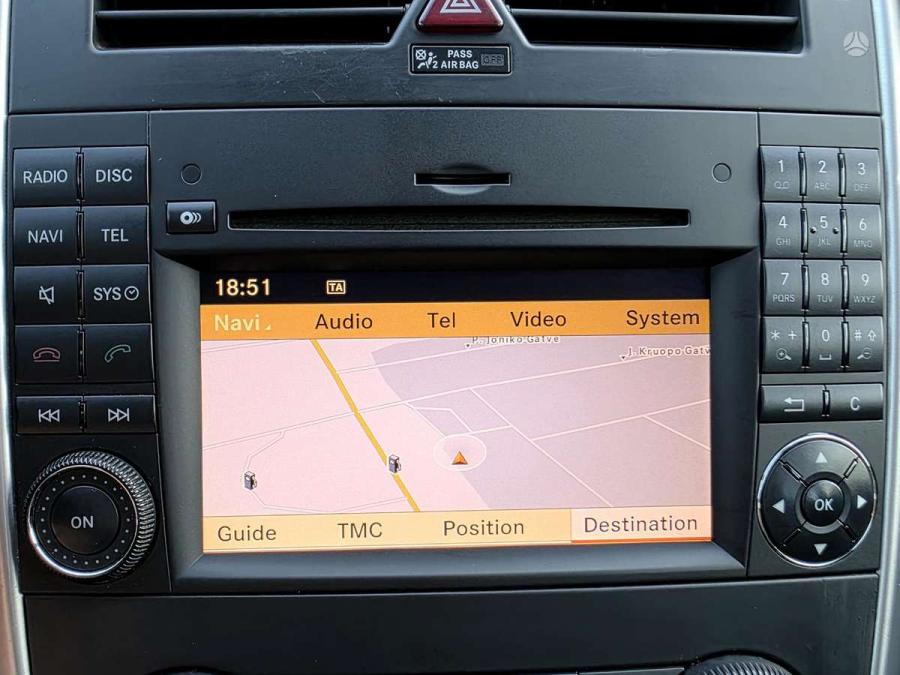 Grey Mercedes-Benz B 200 2011 in Taurage, with an engine capacity of 1.99 L and mileage of 345 thousand km for 3500 €, photo 21 on AUTOMOTO.COM.LV