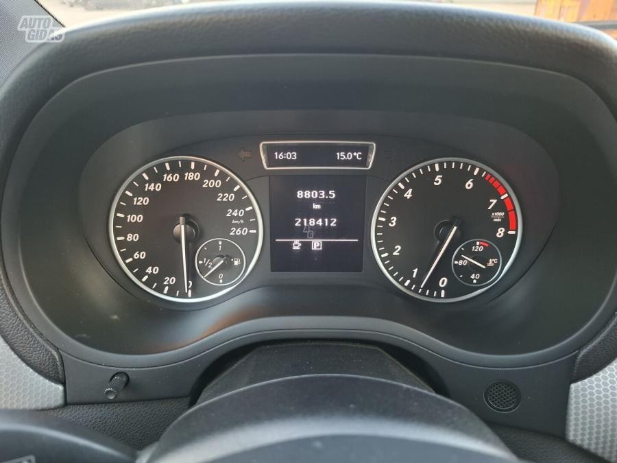 Pelēks Mercedes-Benz B 200 2012 Šauļi, ar dzinēja tilpumu 1.60 L un nobraukumu 218 tūkst. km par 5850 €, foto 15 vietnē AUTOMOTO.COM.LV
