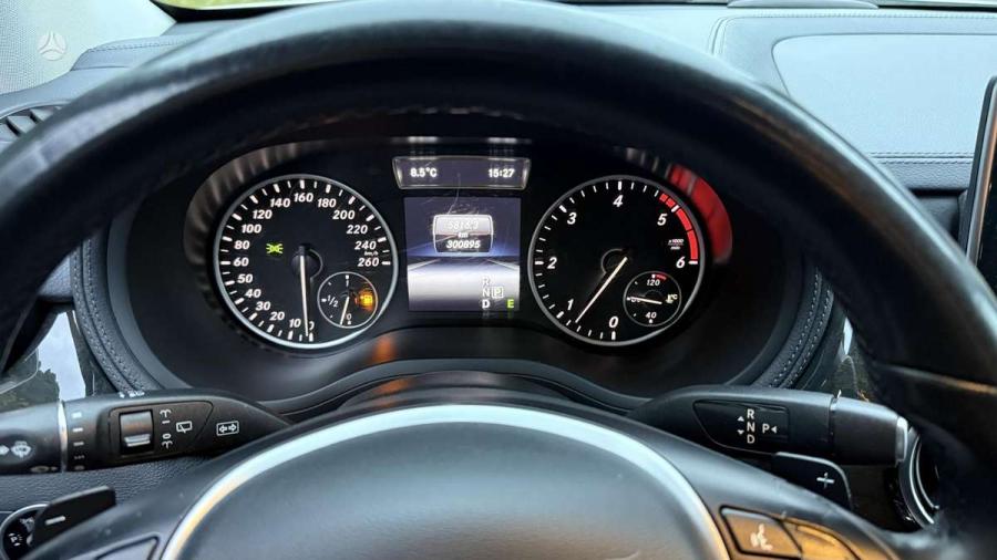 Pelēks Mercedes-Benz B 200 2014 Kauņa, ar dzinēja tilpumu 1.80 L un nobraukumu 300 tūkst. km par 7400 €, foto 20 vietnē AUTOMOTO.COM.LV