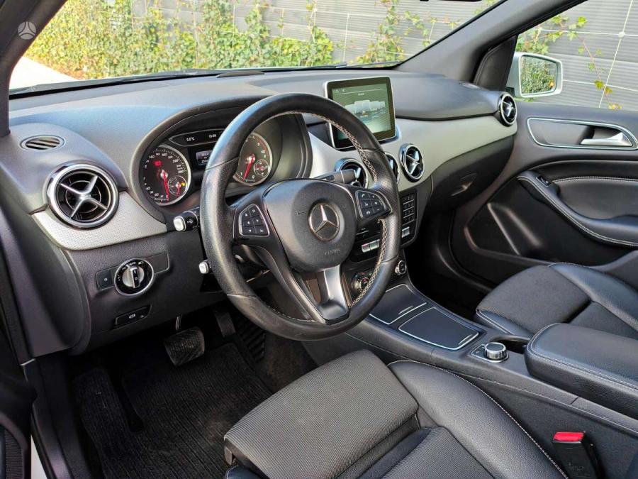 Grey Mercedes-Benz B 200 2016 in Klaipeda, with an engine capacity of 2.15 L and mileage of 255 thousand km for 8999 €, photo 25 on AUTOMOTO.COM.LV