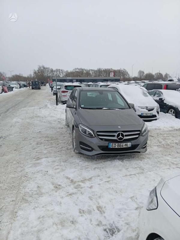 Pelēks Mercedes-Benz B 200 2016 Tauragė, ar dzinēja tilpumu 1.60 L un nobraukumu 230 tūkst. km par 8300 €, foto 3 vietnē AUTOMOTO.COM.LV