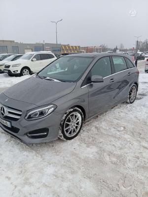 Grey Mercedes-Benz B 200 2016 in Taurage, with an engine capacity of 1.60 L and mileage of 230 thousand km for 8300 €, photo 7 on AUTOMOTO.COM.LV