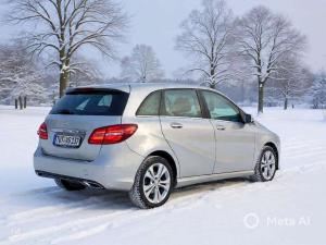 Grey Mercedes-Benz B 200 2016 in Klaipeda, with an engine capacity of 2.15 L and mileage of 255 thousand km for 8999 €, photo 3 on AUTOMOTO.COM.LV