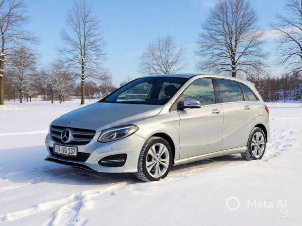 Pelēks Mercedes-Benz B 200 2016 Klaipėda, ar dzinēja tilpumu 2.15 L un nobraukumu 255 tūkst. km par 8999 €, foto 7 vietnē AUTOMOTO.COM.LV