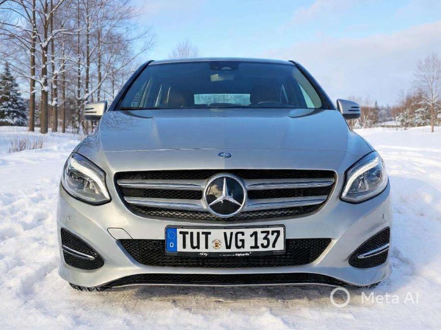 Grey Mercedes-Benz B 200 2016 in Klaipeda, with an engine capacity of 2.15 L and mileage of 255 thousand km for 8999 €, photo 8 on AUTOMOTO.COM.LV