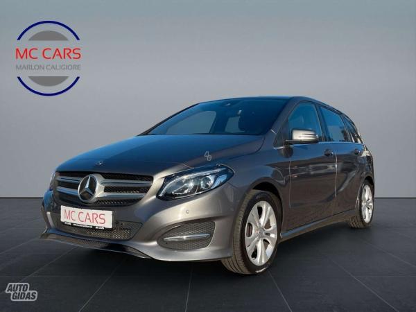 Grey Mercedes-Benz B 200 2019 in Kaunas, with an engine capacity of 2.10 L and mileage of 90 thousand km for 22390 €, photo 2 on AUTOMOTO.COM.LV