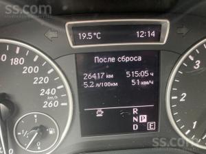Grey Mercedes-Benz B 200 2012 in Riga, with an engine capacity of 1.80 L and mileage of 272 thousand km for 6100 €, photo 8 on AUTOMOTO.COM.LV
