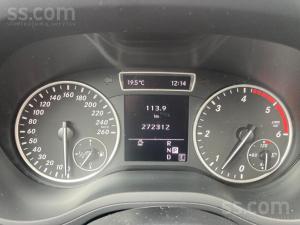 Grey Mercedes-Benz B 200 2012 in Riga, with an engine capacity of 1.80 L and mileage of 272 thousand km for 6100 €, photo 9 on AUTOMOTO.COM.LV