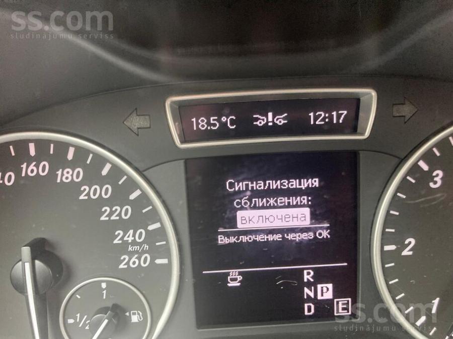 Grey Mercedes-Benz B 200 2012 in Riga, with an engine capacity of 1.80 L and mileage of 272 thousand km for 6100 €, photo 10 on AUTOMOTO.COM.LV