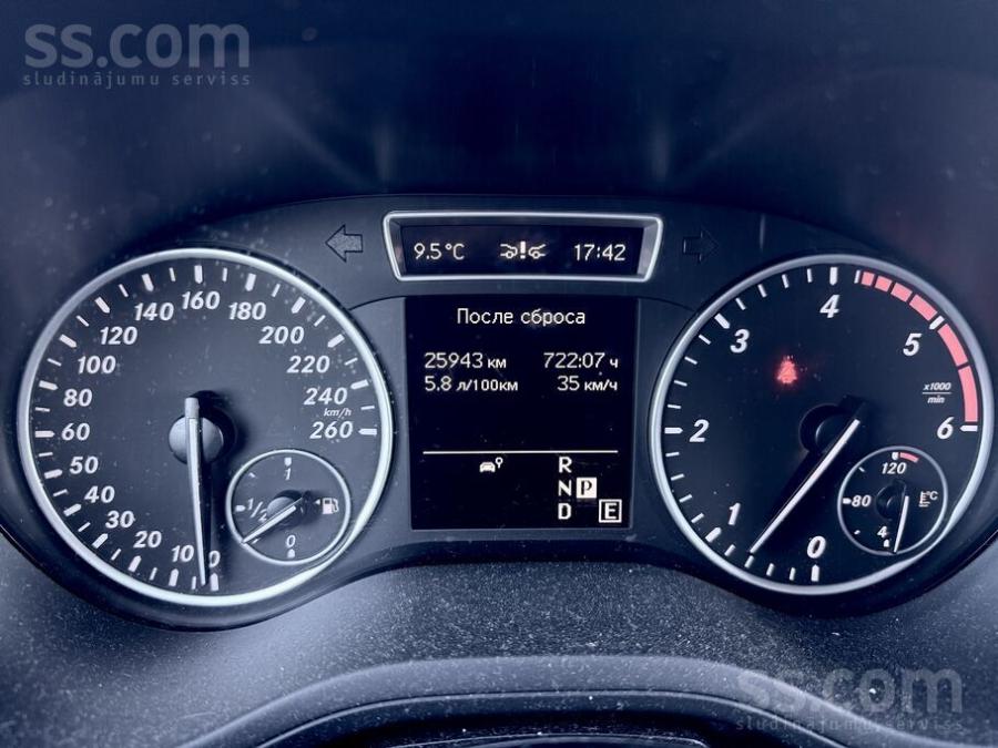 Pelēks Mercedes-Benz B 200 2013 Jelgava, ar dzinēja tilpumu 1.80 L un nobraukumu 233 tūkst. km par 5500 €, foto 19 vietnē AUTOMOTO.COM.LV