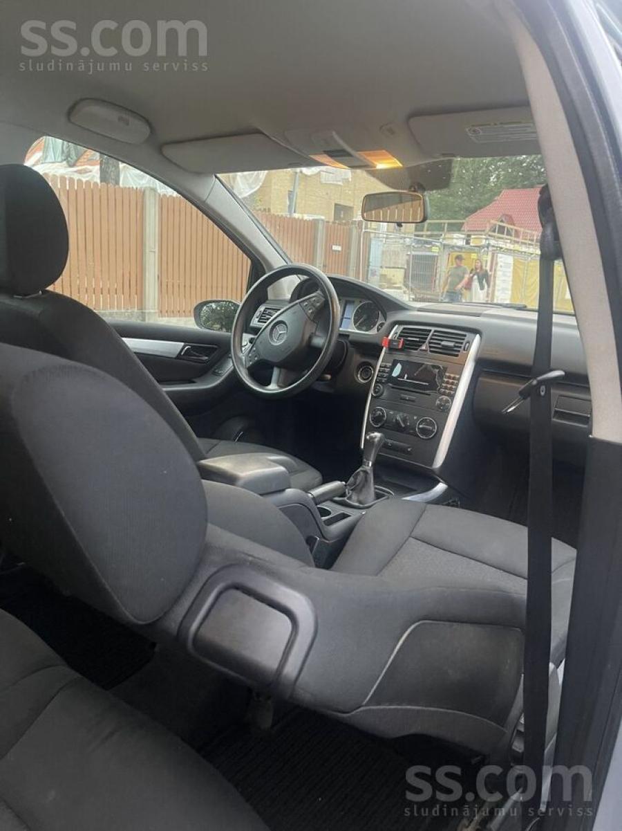 Mercedes-Benz B 200 2006 Rīga, ar dzinēja tilpumu 2.00 L un nobraukumu 383 tūkst. km par 1999 €, foto 7 vietnē AUTOMOTO.COM.LV