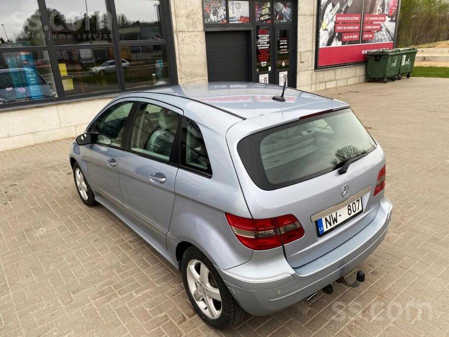 Mercedes-Benz B 200 2007 Cēsis, ar dzinēja tilpumu 2.00 L un nobraukumu 192 tūkst. km par 3450 €, foto 8 vietnē AUTOMOTO.COM.LV