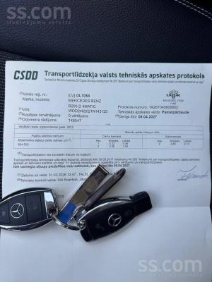 Mercedes-Benz B 200 2016 in Talsi, with an engine capacity of 2.00 L and mileage of 149 thousand km for 12700 €, photo 24 on AUTOMOTO.COM.LV