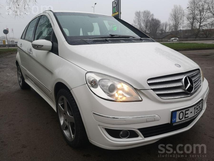 White Mercedes-Benz B 200 2006 in Riga, with an engine capacity of 2.00 L and mileage of 0 thousand km for 2990 €, photo 1 on AUTOMOTO.COM.LV