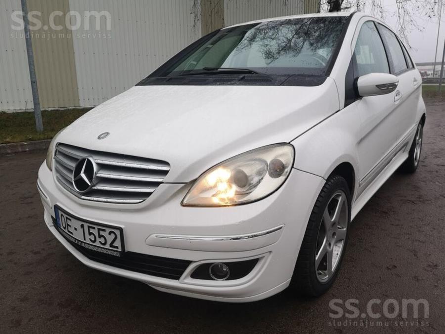 White Mercedes-Benz B 200 2006 in Riga, with an engine capacity of 2.00 L and mileage of 0 thousand km for 2890 €, photo 3 on AUTOMOTO.COM.LV