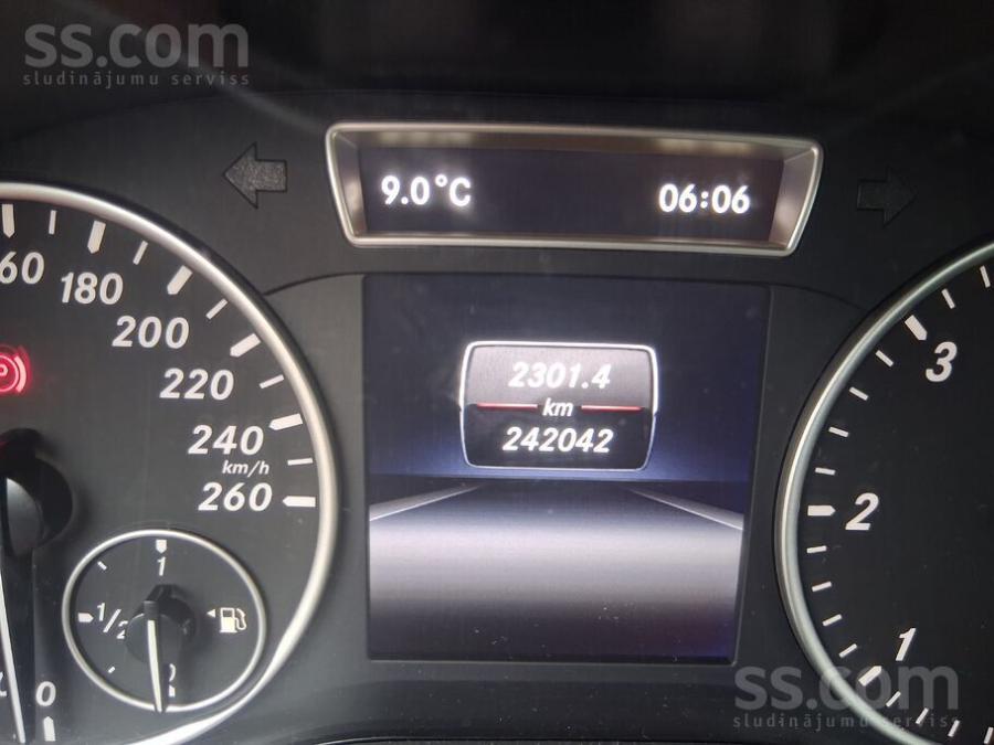 Balts Mercedes-Benz B 200 2013 Rīga, ar dzinēja tilpumu 1.80 L un nobraukumu 242 tūkst. km par 5600 €, foto 9 vietnē AUTOMOTO.COM.LV