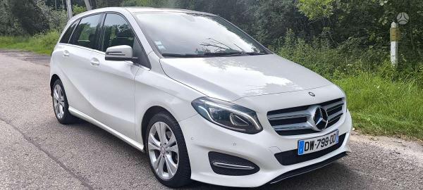 Balts Mercedes-Benz B 200 2015 Kauņa, ar dzinēja tilpumu 2.14 L un nobraukumu 215 tūkst. km par 7300 €, foto 1 vietnē AUTOMOTO.COM.LV
