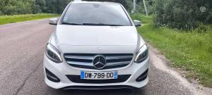 White Mercedes-Benz B 200 2015 in Kaunas, with an engine capacity of 2.14 L and mileage of 215 thousand km for 7300 €, photo 3 on AUTOMOTO.COM.LV