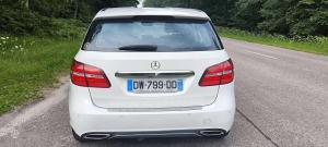 White Mercedes-Benz B 200 2015 in Kaunas, with an engine capacity of 2.14 L and mileage of 215 thousand km for 7300 €, photo 15 on AUTOMOTO.COM.LV