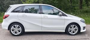 White Mercedes-Benz B 200 2015 in Kaunas, with an engine capacity of 2.14 L and mileage of 215 thousand km for 7300 €, photo 17 on AUTOMOTO.COM.LV