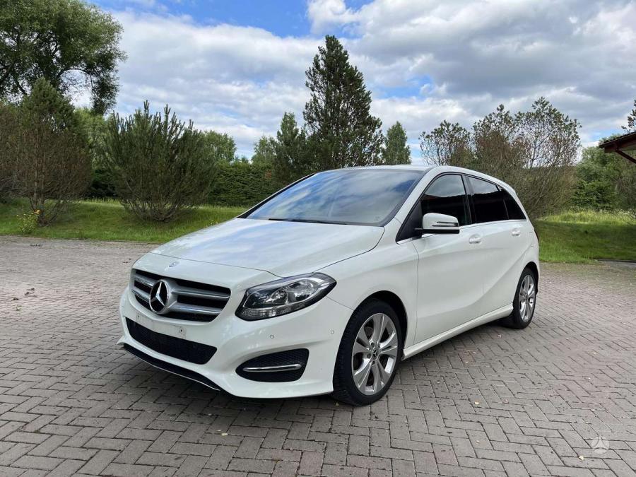Balts Mercedes-Benz B 200 2016 Kaišiadorys, ar dzinēja tilpumu 2.10 L un nobraukumu 283 tūkst. km par 6450 €, foto 1 vietnē AUTOMOTO.COM.LV