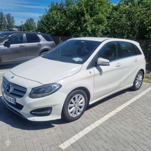 White Mercedes-Benz B 200 2018 in Taurage, with an engine capacity of 2.20 L and mileage of 490 thousand km for 4900 €, photo  on AUTOMOTO.COM.LV