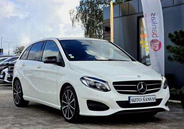 White Mercedes-Benz B 200 2018 in Taurage, with an engine capacity of 2.14 L and mileage of 265 thousand km for 6900 €, photo 1 on AUTOMOTO.COM.LV