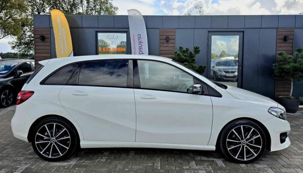 White Mercedes-Benz B 200 2018 in Taurage, with an engine capacity of 2.14 L and mileage of 265 thousand km for 6900 €, photo 7 on AUTOMOTO.COM.LV