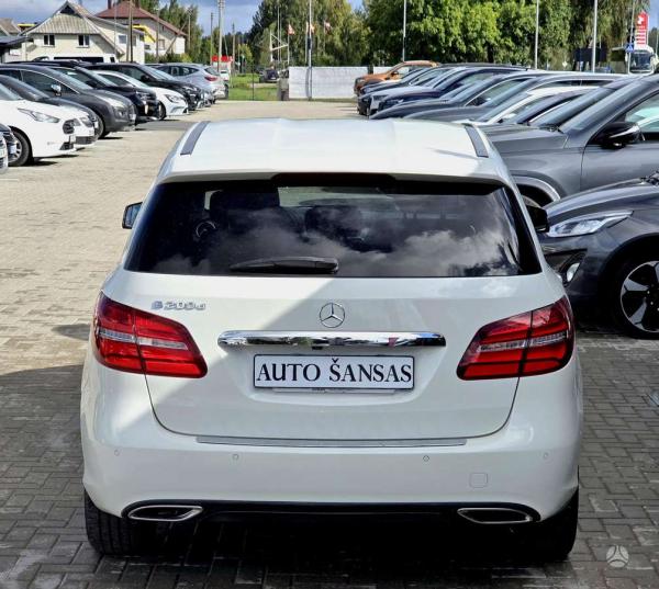 White Mercedes-Benz B 200 2018 in Taurage, with an engine capacity of 2.14 L and mileage of 265 thousand km for 6900 €, photo 11 on AUTOMOTO.COM.LV
