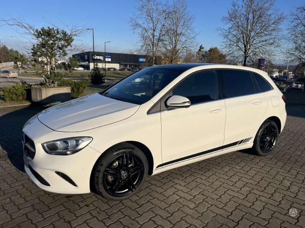 White Mercedes-Benz B 200 2021 in Alytus, with an engine capacity of 1.95 L and mileage of 196 thousand km for 15900 €, photo 1 on AUTOMOTO.COM.LV